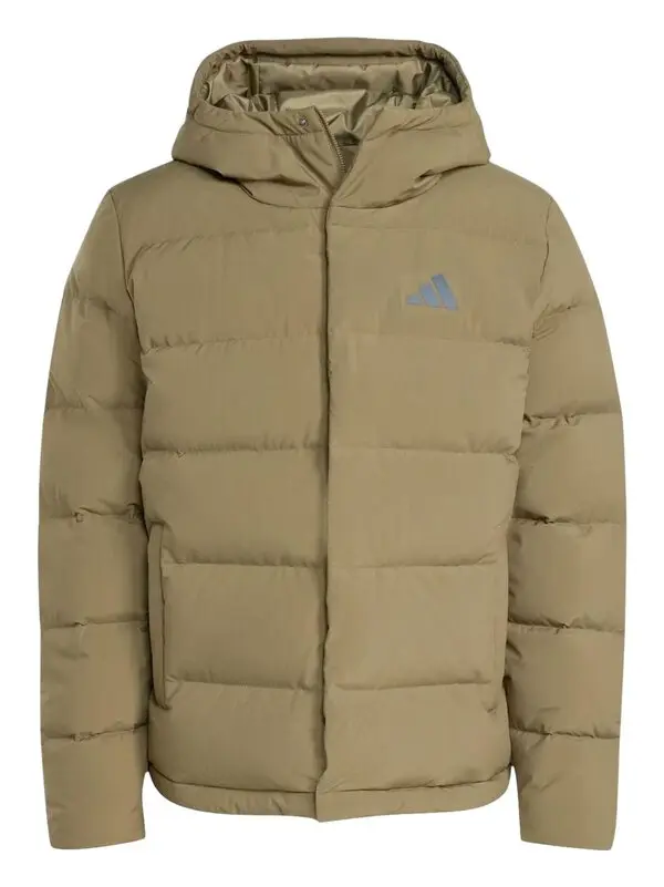 Adidas Hooded Down Jacket - Olive Strata