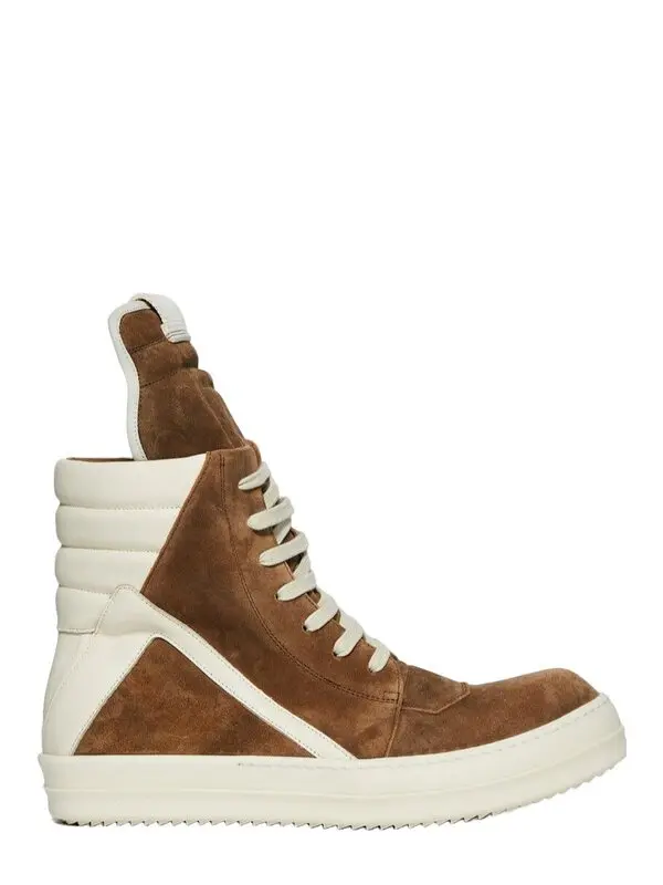 Rick Owens High-top Lace-up Sneakers - Brown