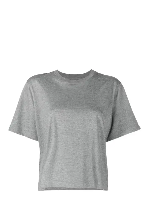 LOULOU STUDIO Crewneck T-shirt - Greymelange
