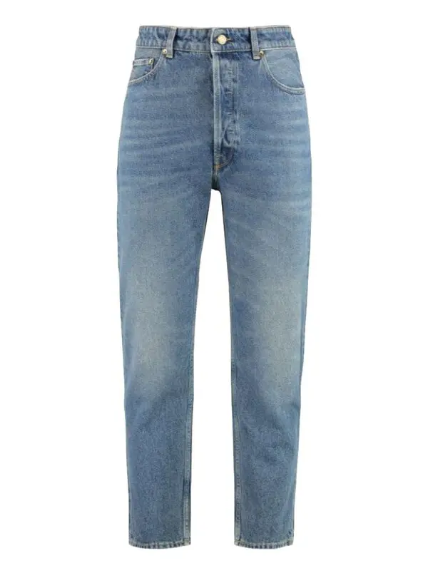 GOLDEN GOOSE Straight Leg Jeans - Blue