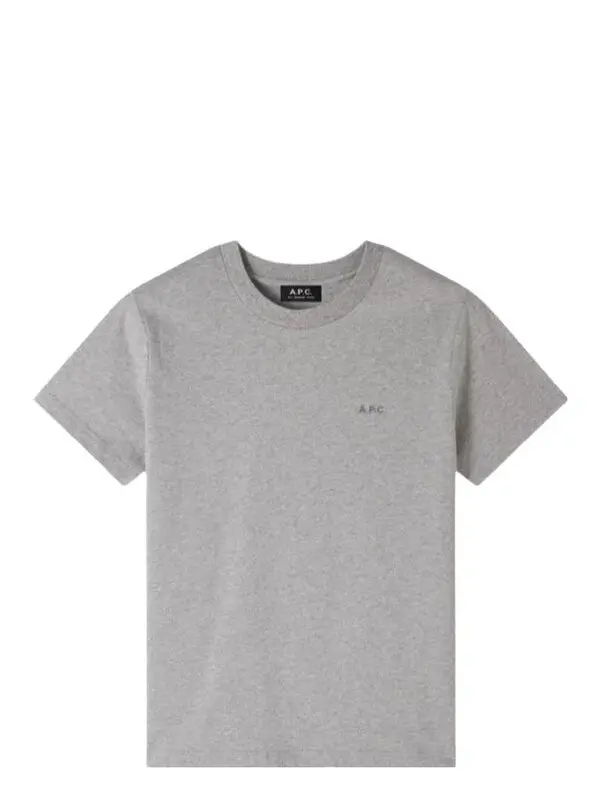 A.p.c. Standard Brodé T-shirt - Grey