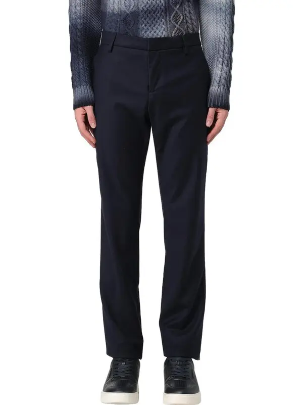 DONDUP Logo Casual Pants - Black