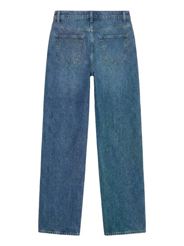 REFORMATION Val 90s Belt-loop Jeans - Blue