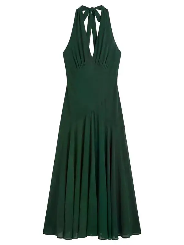 REFORMATION Briony Midi Dress - Green
