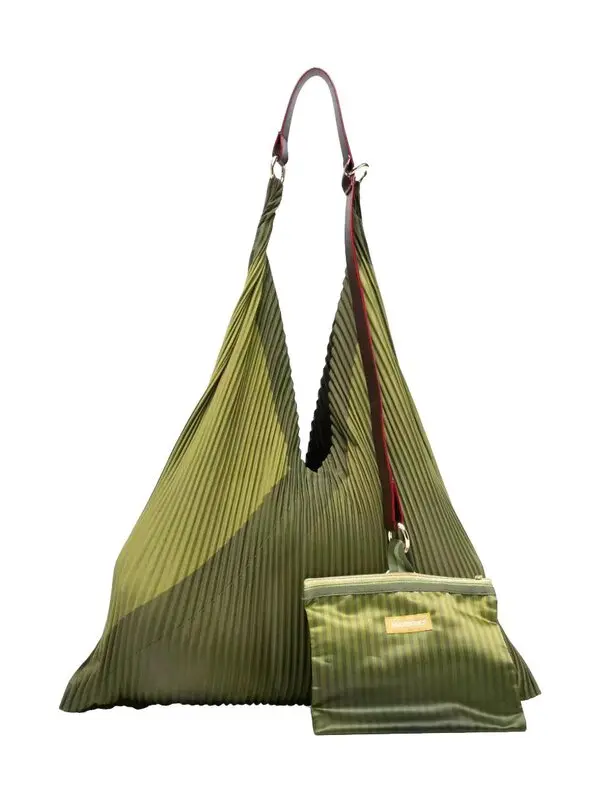 MULTITUDES BAGS Audrey Pleated Shoulder Bag - Green