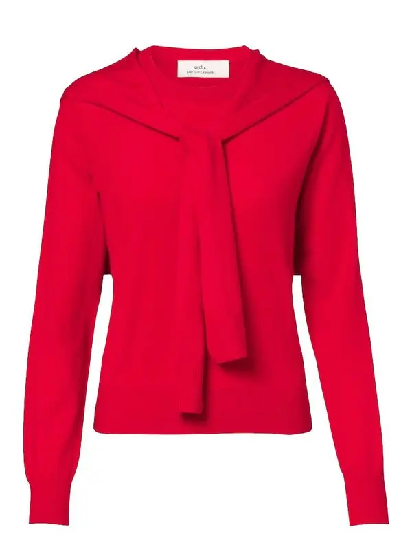 Arch4 Cashmere Sweater - Red