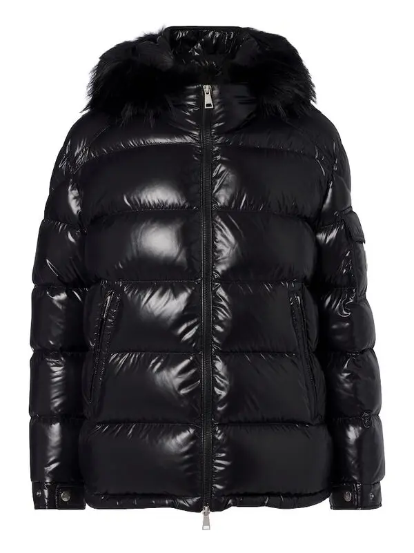 Moncler Hypolais Down Jacket With Detachable Hood And Vest - Black