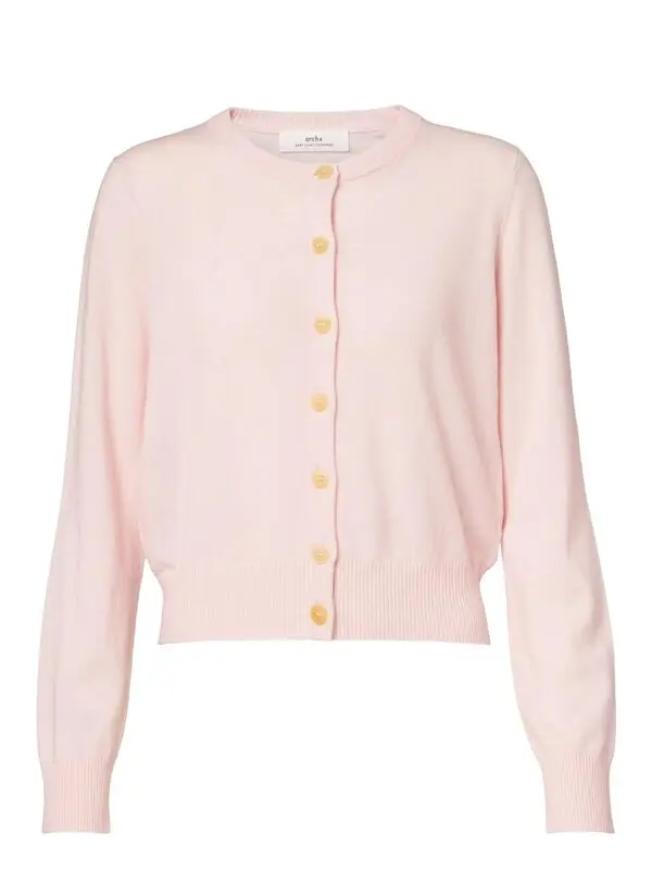 Arch4 Celestina Cashmere Cardigan - Pink