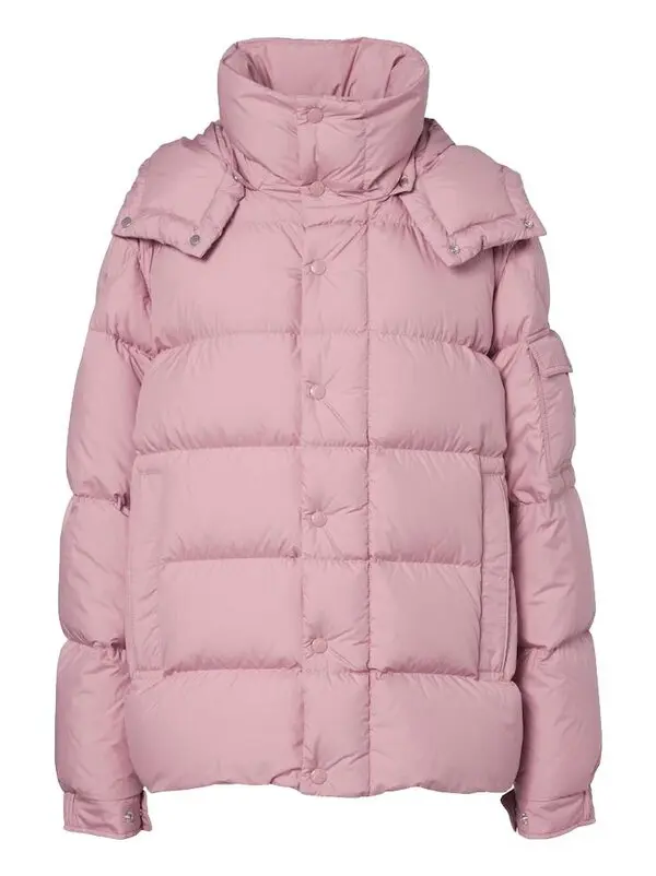 Moncler Maya 70 Hooded Down Jacket - Pink