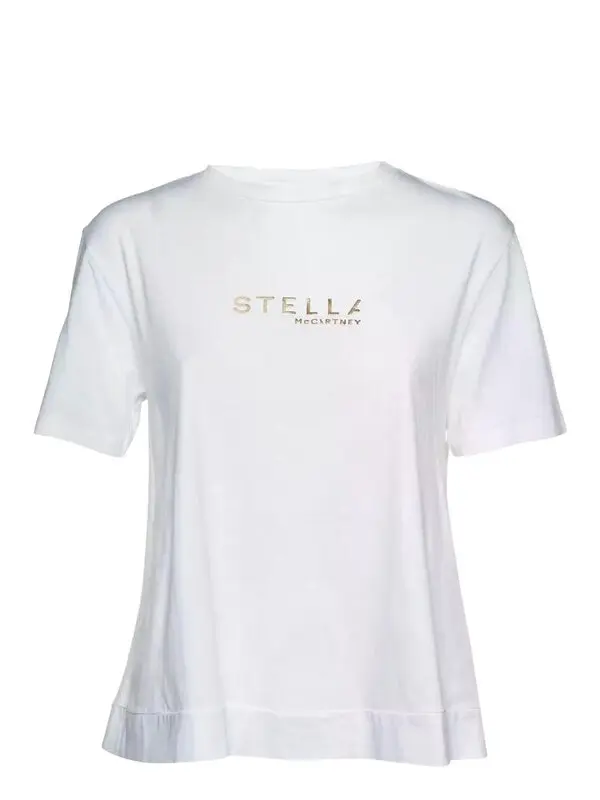 Stella McCartney Embossed Logo T-shirt - White