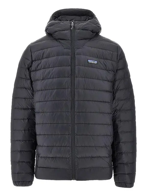 Patagonia Down Hooded Jacket - Black