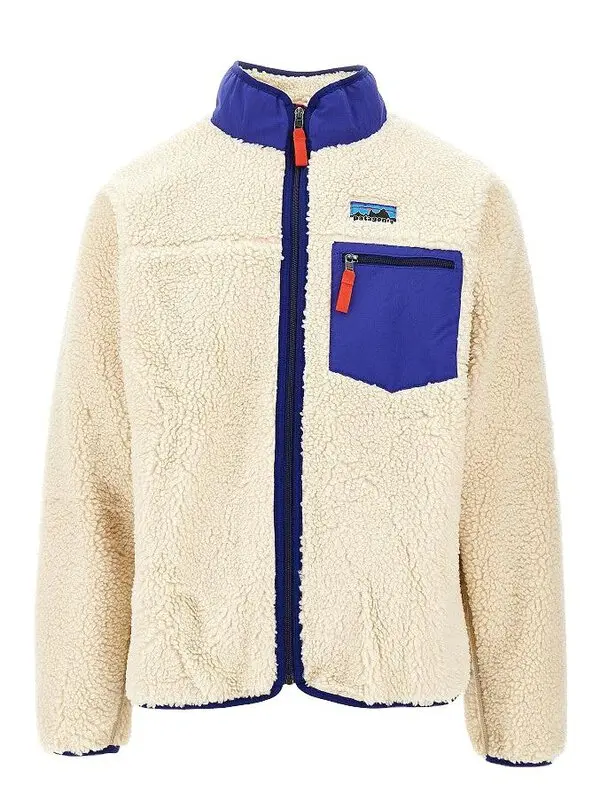 Patagonia Retro-x Fleece Jacket With Stand Collar - Multicolor