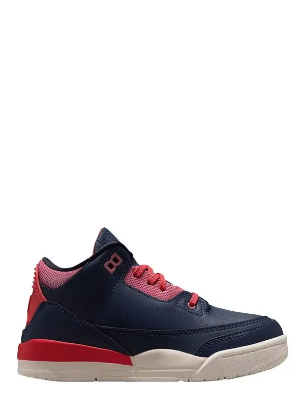 JORDAN 3 Retro Sports Renaissance - Obsidian/track Red/blue Beyond