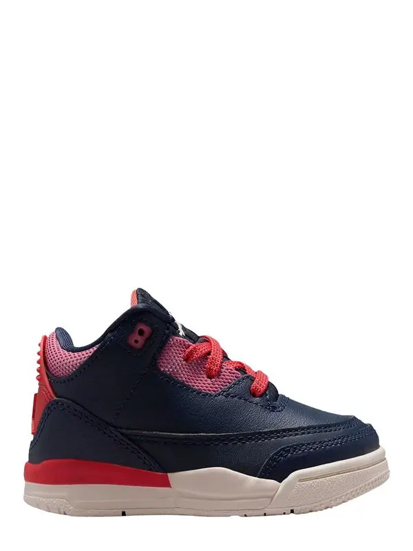 JORDAN 3 Retro Sports Renaissance - Obsidian/track Red/blue Beyond