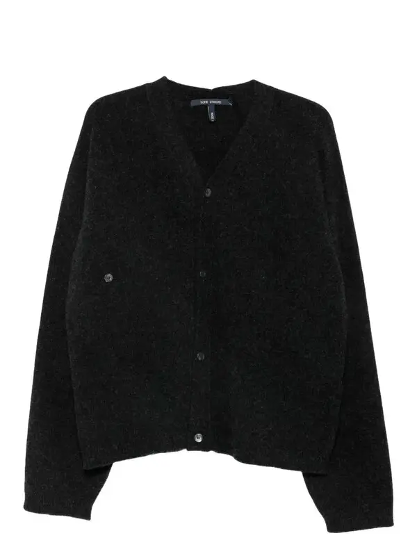 Sofie D'hoore Meroe V-neck Wool Cardigan - Black