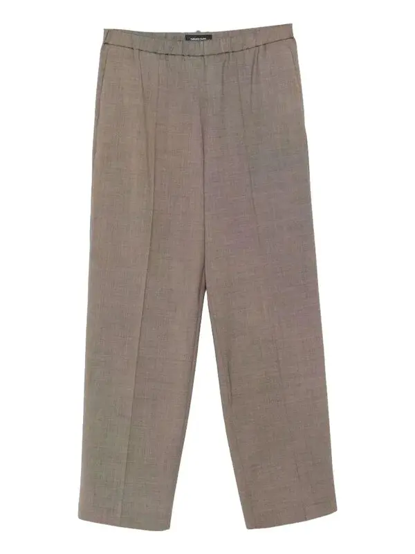 Fabiana Filippi Textured Straight Leg Trousers - Neutrals