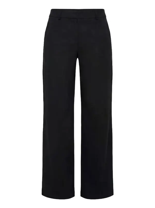 REFORMATION Gisele Low-rise Trousers - Black