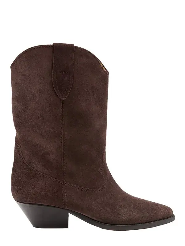 Isabel Marant Étoile Duerto Ankle Boots - Chocolate