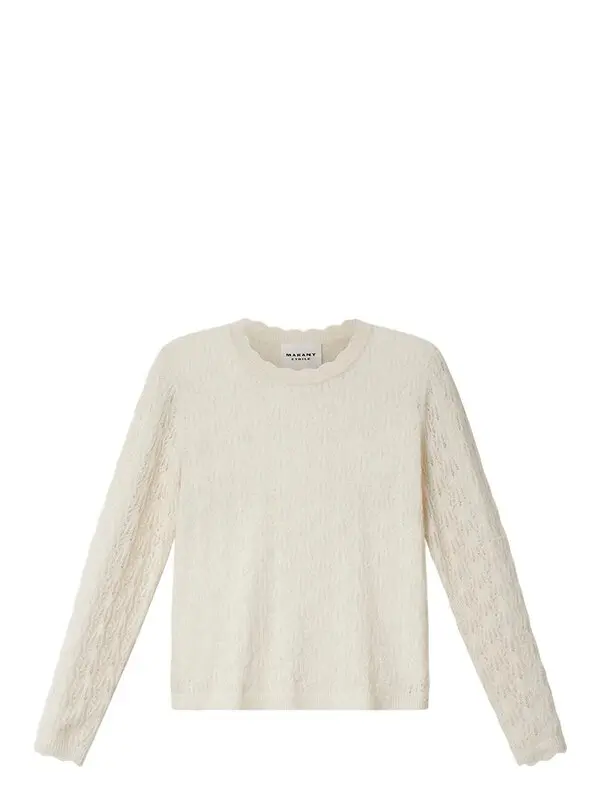 ETOILE Obeline Alpaca Sweater - Ecru