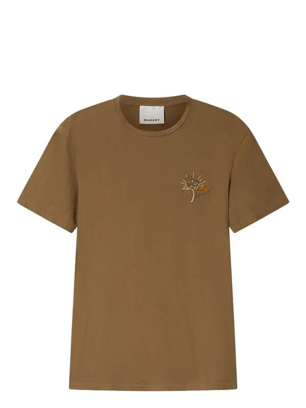 Isabel Marant Étoile Honore T-shirt - Khaki