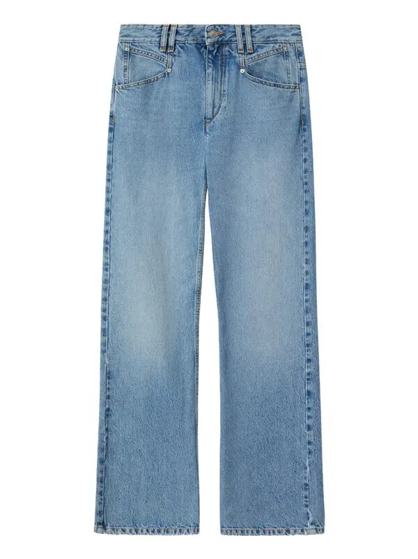 Isabel Marant Étoile Belvia Jeans - Light Blue