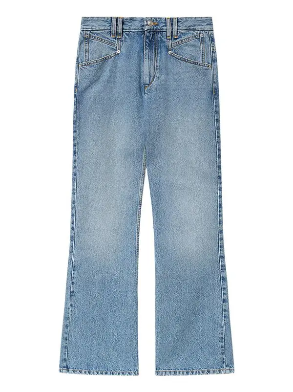 Isabel Marant Étoile Belvia Jeans - Light Blue