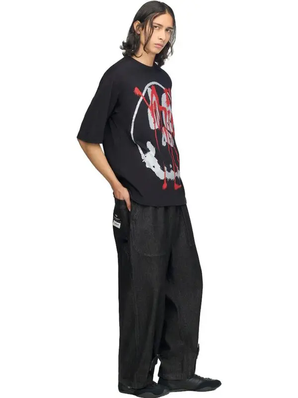 Adidas Y-3 Chito Graphic Short Sleeve Tee - Black
