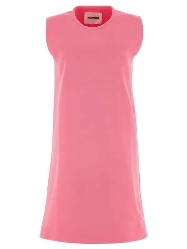 JIL SANDER Sleeveless Gown With Draping - 956