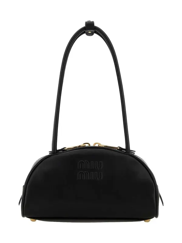 Miu Miu Beau Shoulder Handbag - Black