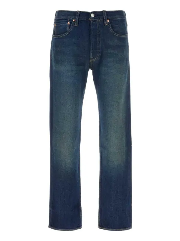 LEVI'S 501 Original Fit Stretch Denim Jeans - Blue
