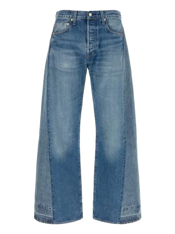 LEVI'S 501 Wide Leg Denim Jeans - Blue