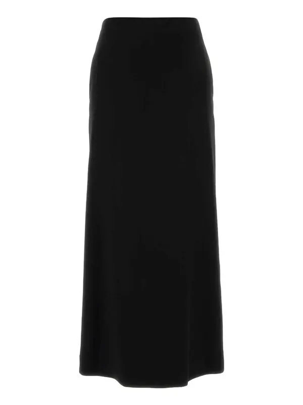 JIL SANDER Wool Mini Skirt - Black