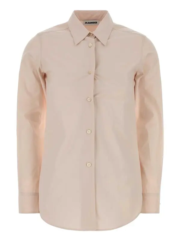 JIL SANDER Poplin Shirt - Pink
