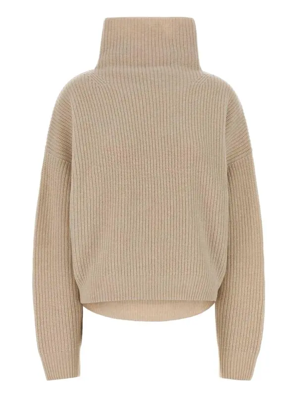 Isabel Marant Étoile Oversized "brooke" Sweater In Wool Blend - White