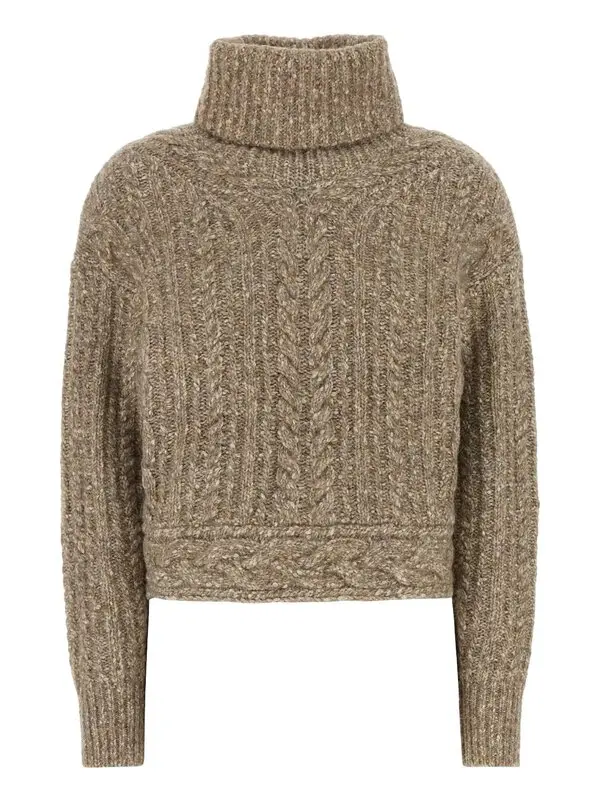Isabel Marant Étoile Brenda Alpaca Blend Turtleneck Sweater - Multicoloured