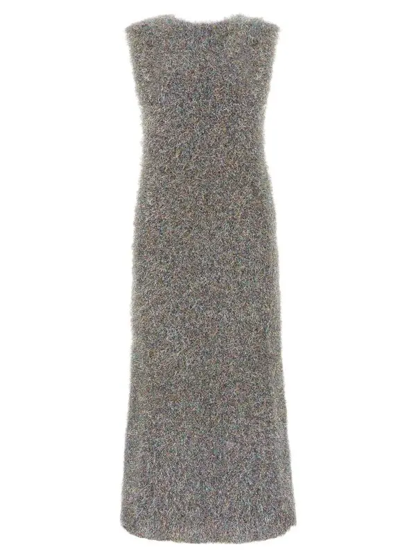 JIL SANDER Polyester-blend Graphic Dress - Multicoloured