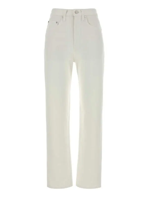 JIL SANDER Straight Leg Jeans - White