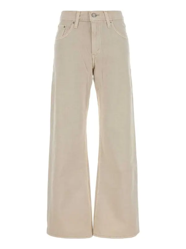 LEVI'S Sand Wash Denim Flare Jeans - Beige O Tan