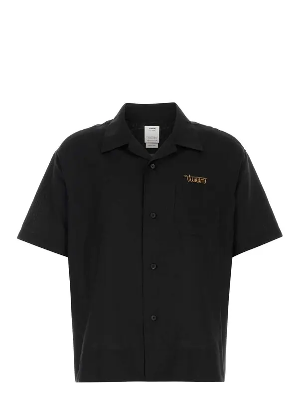 Visvim Silk Button-up Shirt - Black