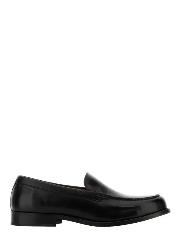 A.p.c. Veau Leather Loafers - Black