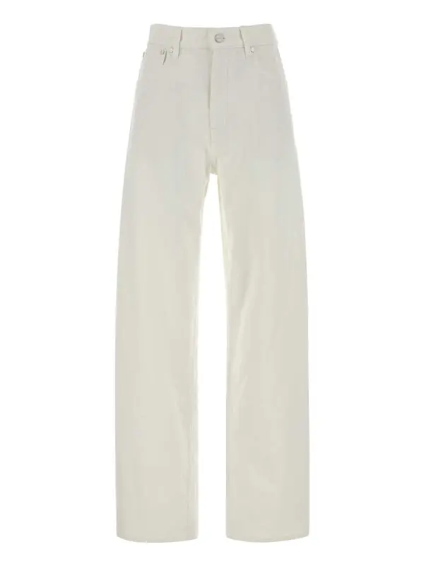 JIL SANDER Wide-leg Denim Jeans - White