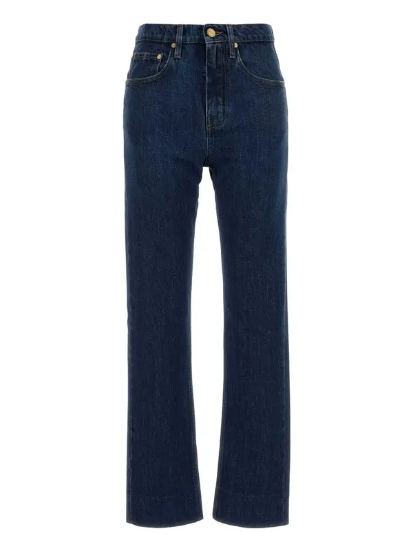 JIL SANDER Straight Leg Denim Jeans - Blue
