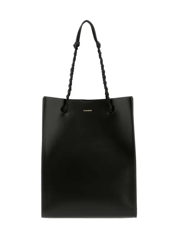 JIL SANDER Tangle Shopping Handbag - Black