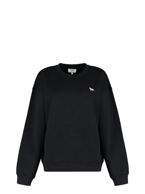 Maison Kitsuné Cotton Sweatshirt For - Black