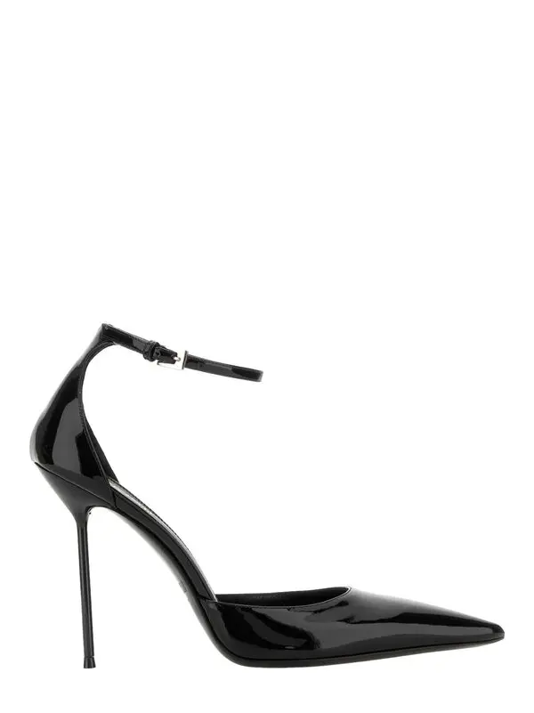 Paris Texas Lidia Leather Pumps - Black