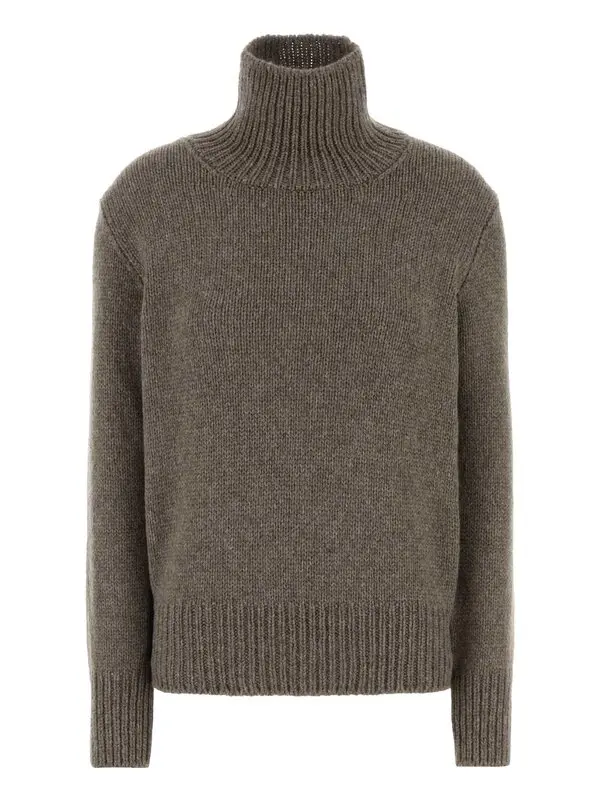 THE ROW Plira Cashmere-blend Sweater - Grey