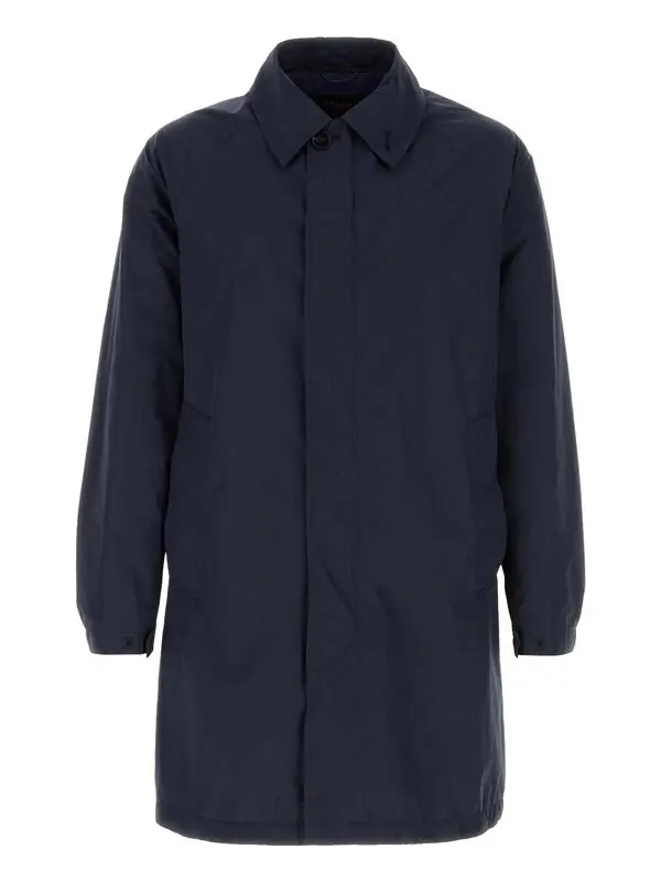 PALTO' Polyester Overcoat - Blue