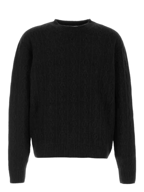 THE ROW The Nanni Cashmere Sweater - Black