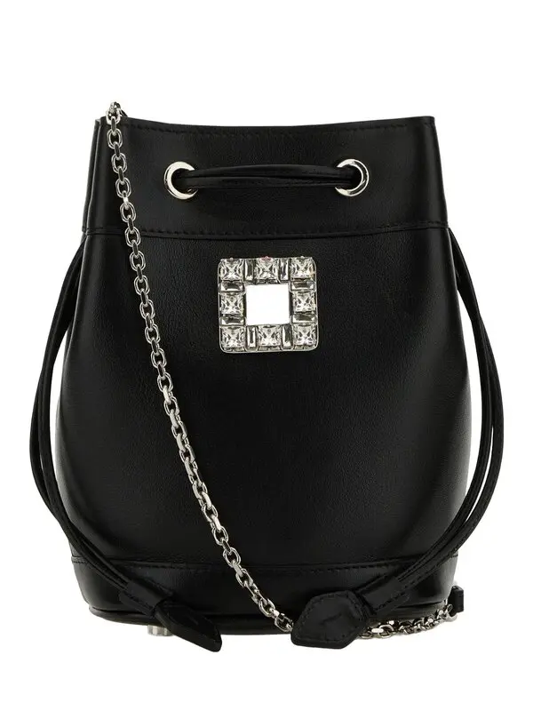 ROGER VIVIER Daisy Mini Aumoniere Handbag - Cire