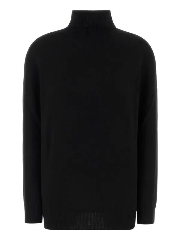THE ROW Priit Cashmere Sweater - Black